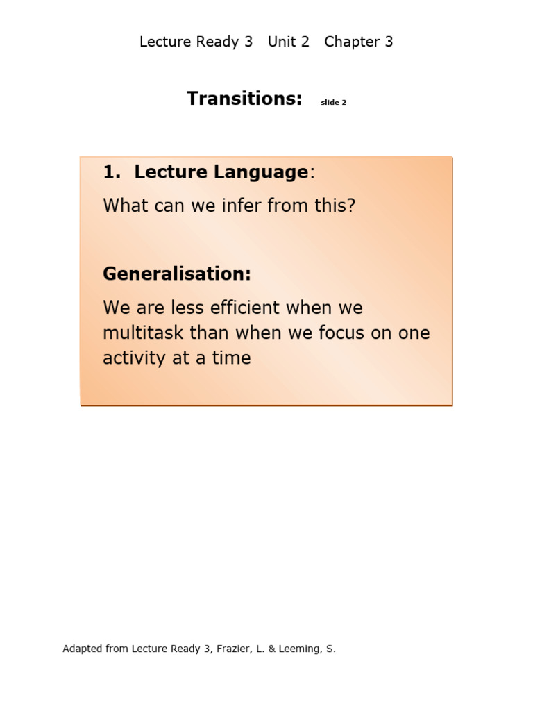 LR3 - ch3 - Lecture Language | PDF
