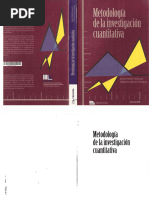Libro Metodología de Investigación Cualitativa y Cuantitativa | PDF ...