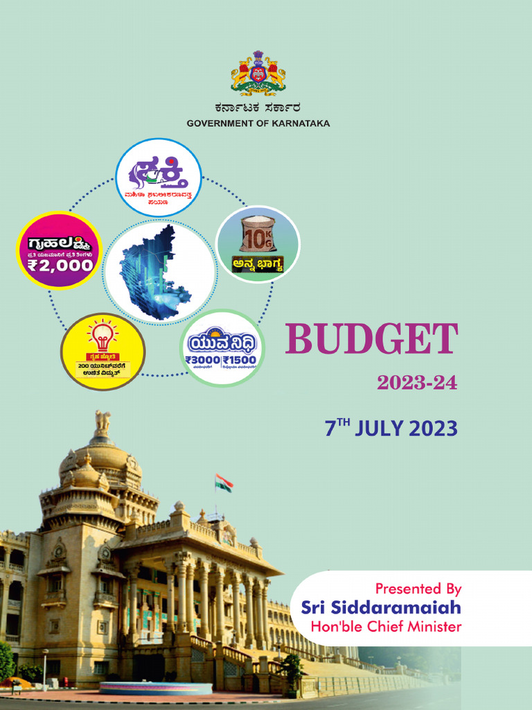 Siddu Budget | PDF | Pension | Cattle