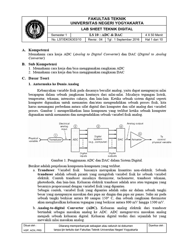 Labsheet 10 Rev4 2017 | PDF | Komputer