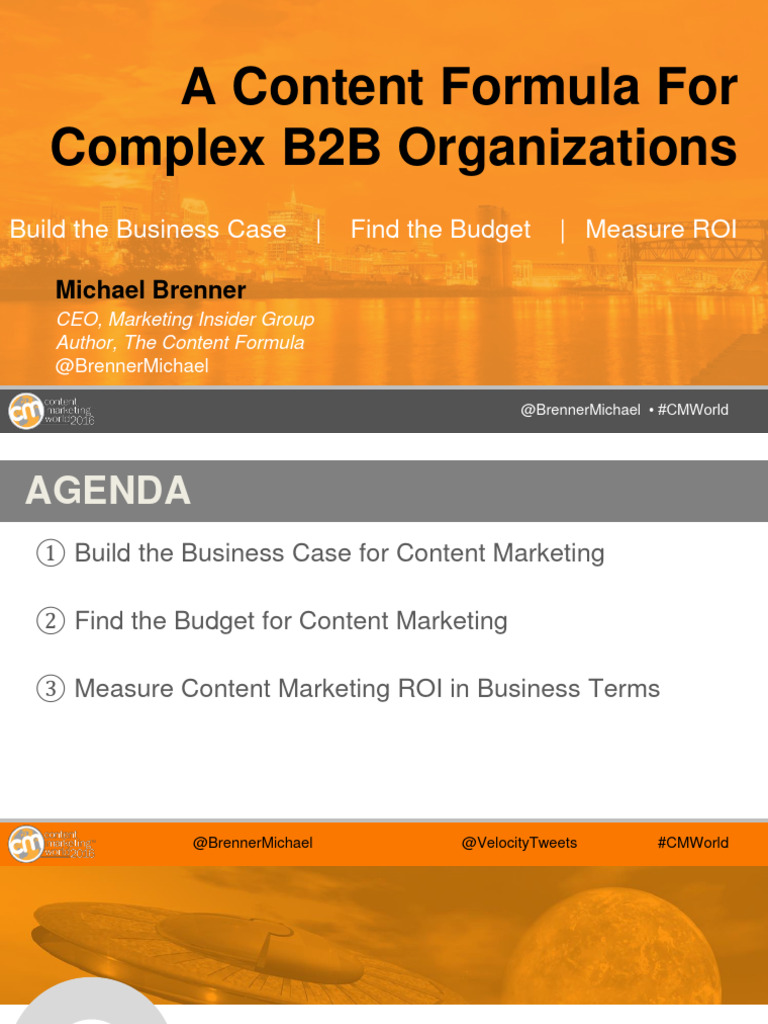 Content Formula For B2B | Download Free PDF | Advertising | Subscription Business Model