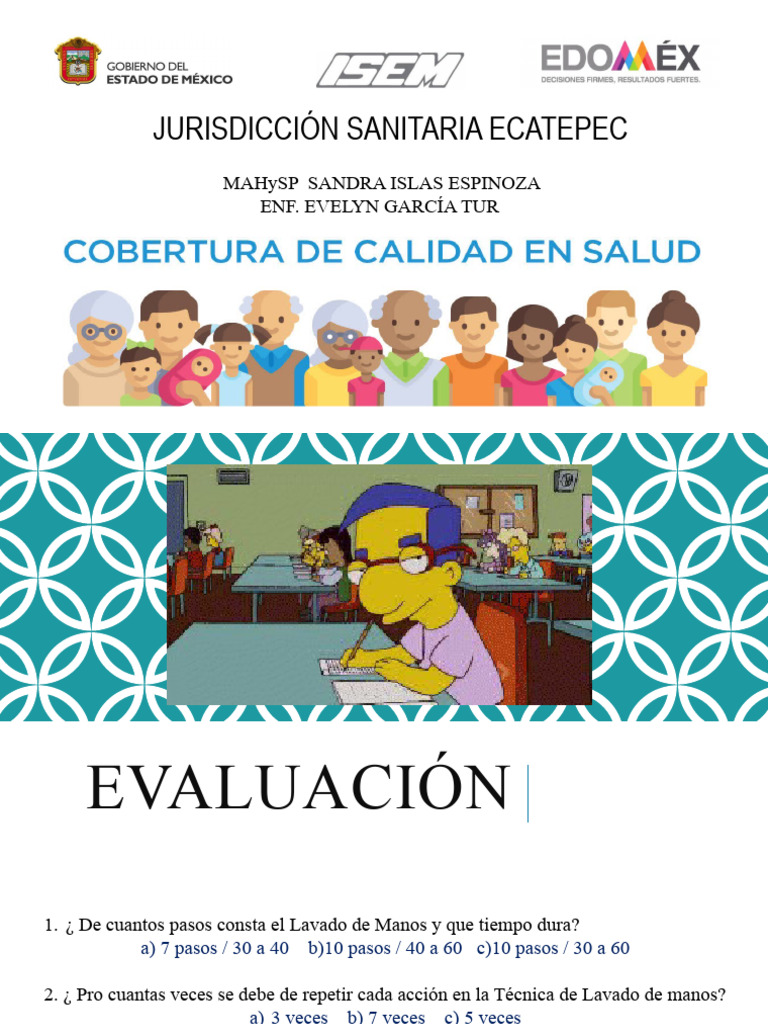 Lavado de Manos y Aesp | PDF