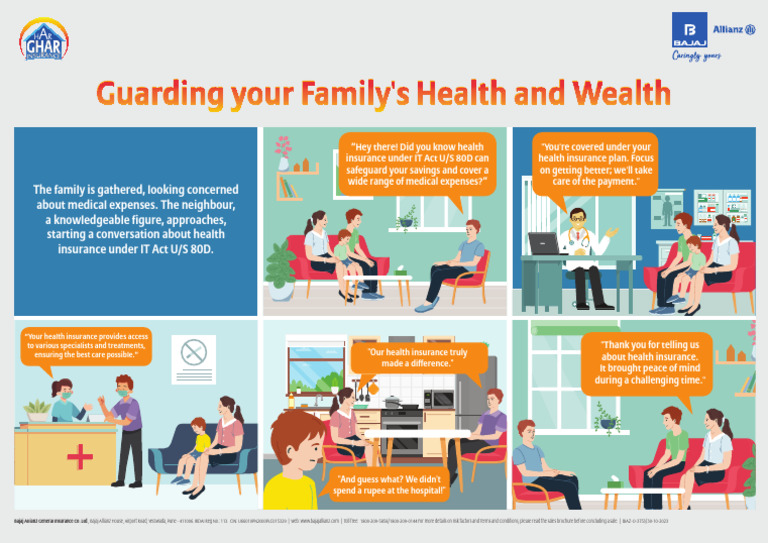Eng - Health Insurance Benefits Comic Story Format | PDF | Insurance ...