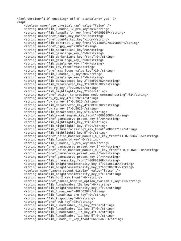 Camera Configuration Settings | PDF | Teaching Methods & Materials