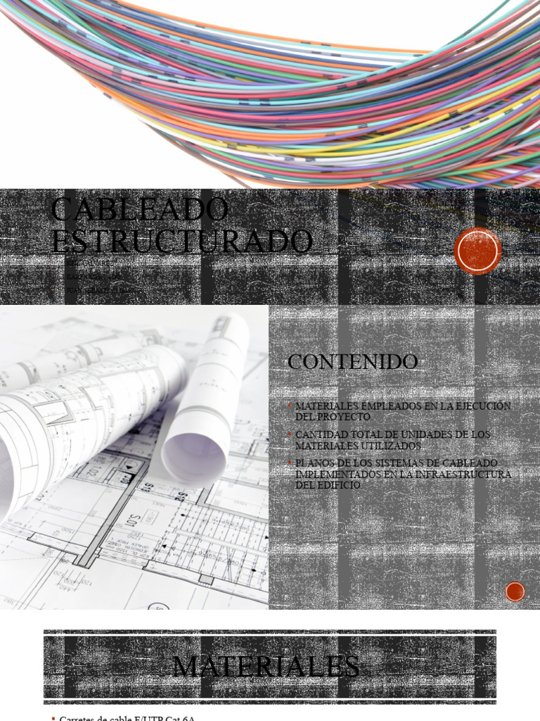 Cableado Estructurado-1 | PDF | Infraestructura | Escalabilidad