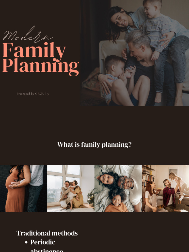 Modern Family Planning | PDF | Birth Control | Combined Oral ...