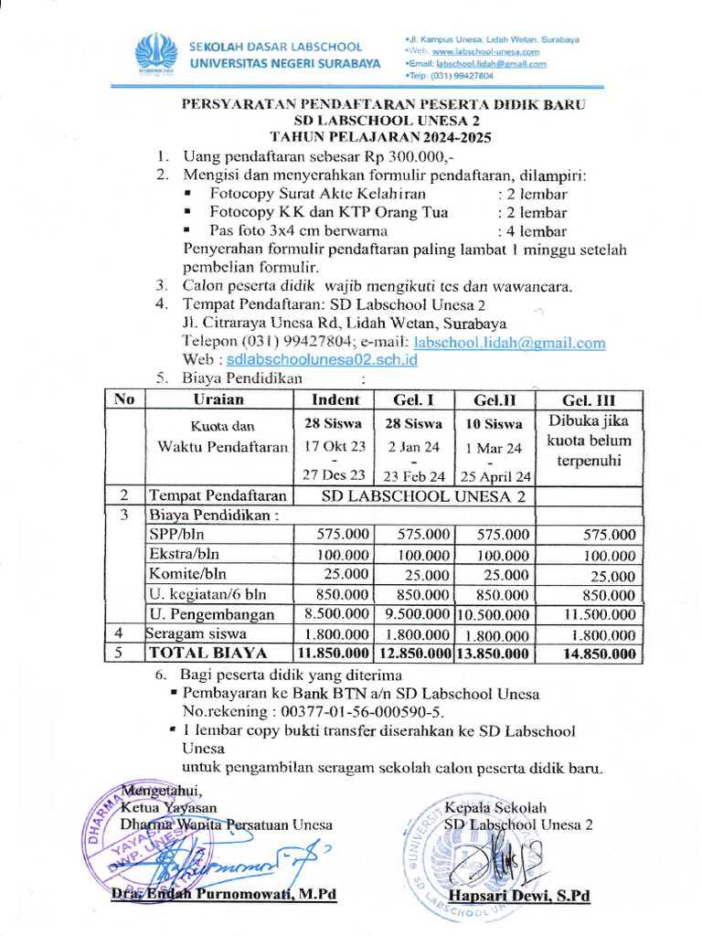 Info PPDB 2024 2025 | PDF