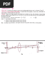 B Experiment 1 - Focal Length of Convex Lens | PDF | Optics | Applied ...