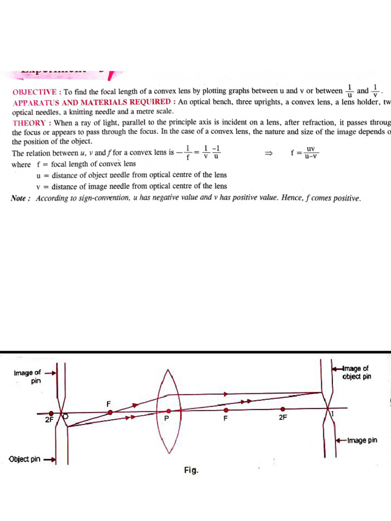 Physics Practical 1 | PDF