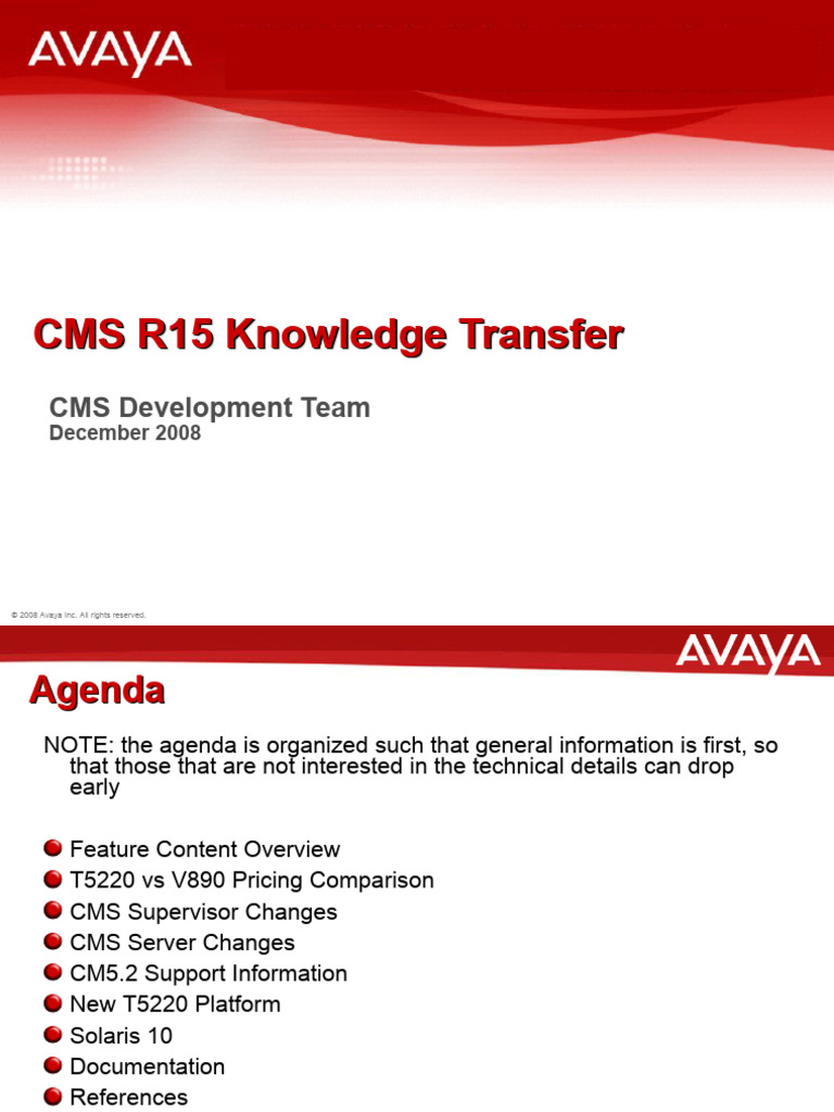 CMS R15 GA KT Final | PDF | Secure Shell | Proprietary Software