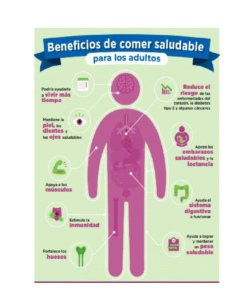Beneficios De Una Nutricion Adecuada Pdf