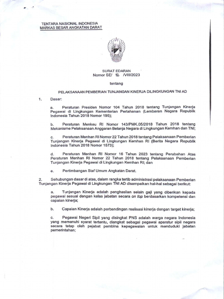 ST Pembayaran Tunkin | PDF