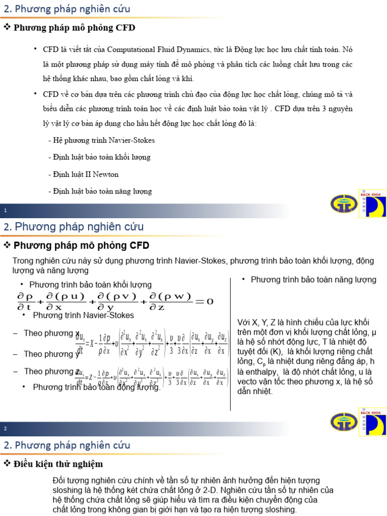 Phương pháp mô phỏng CFD | PDF