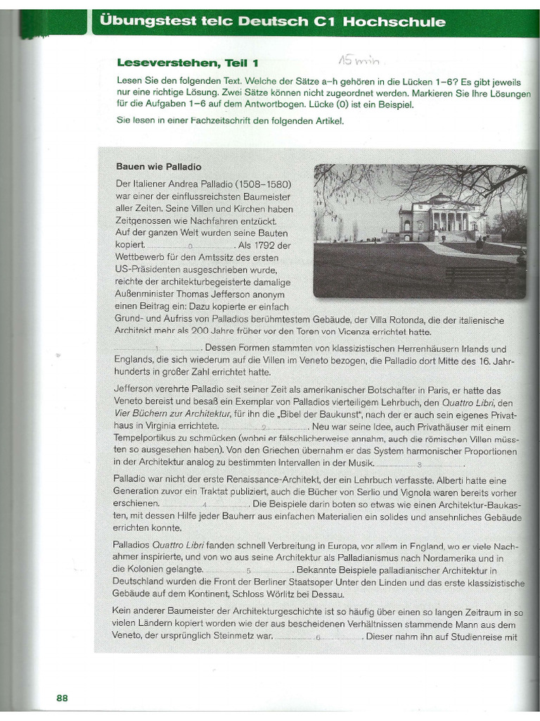 Telc C1 Hochschule Pdf