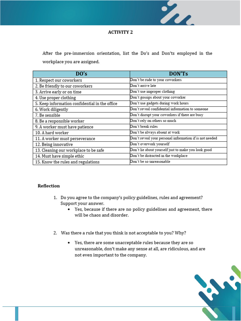 Activity 2 | PDF
