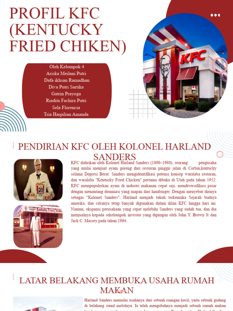 Kolonel Harland Sanders dan KFC | PDF | Perjalanan | Sejarah