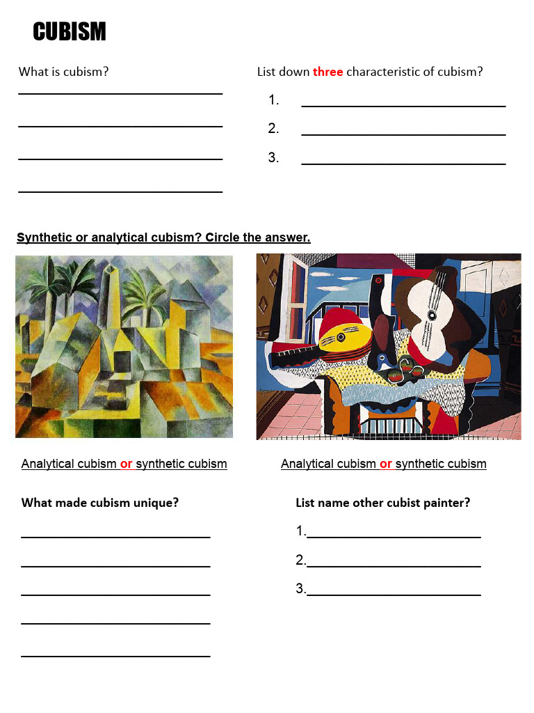 Understanding Cubism: Key Concepts and Artists | PDF | Finance & Money ...