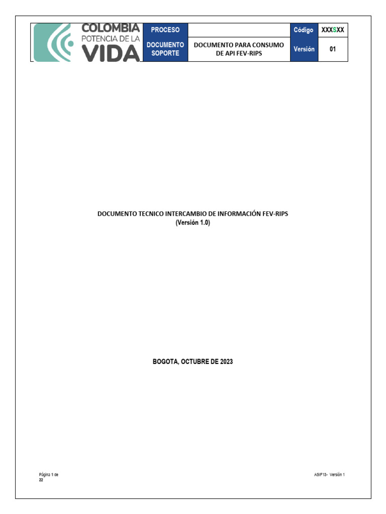 Consumo Api Fev Rips v1 | PDF | Software | Ingeniería de software