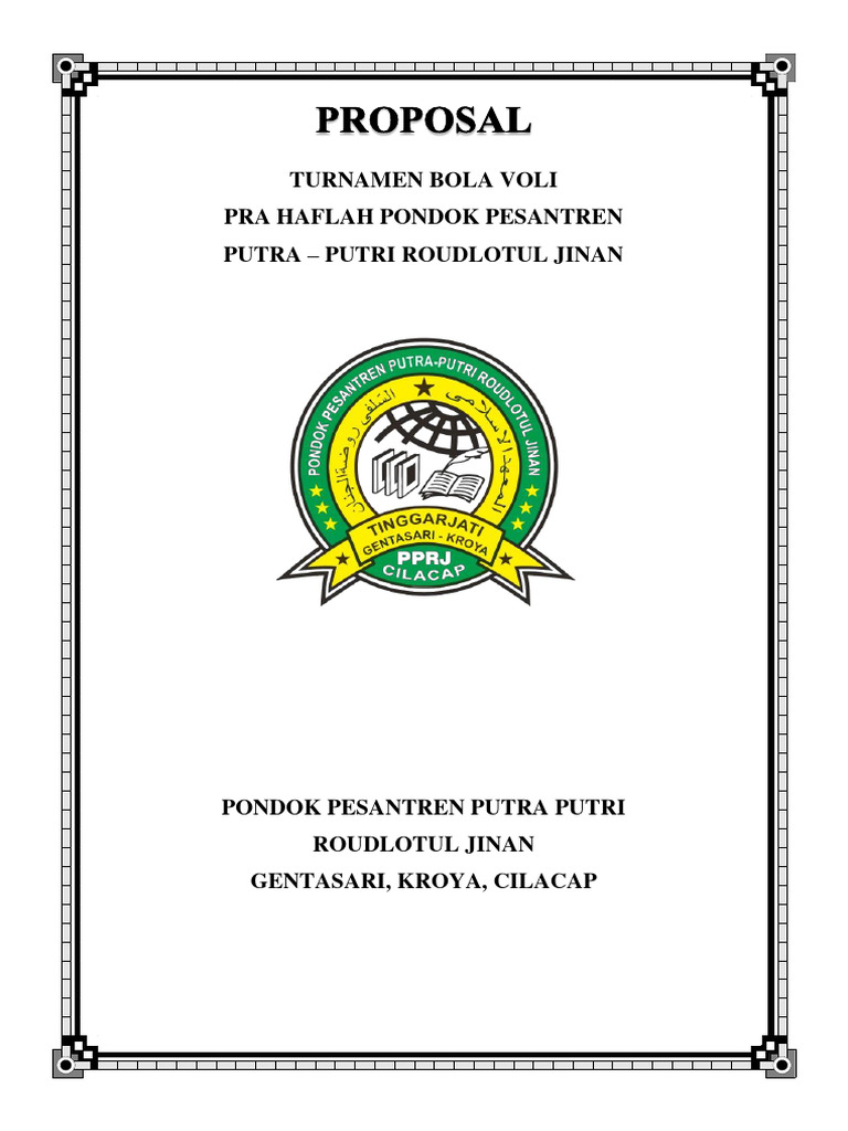 PROPOSAL BOLA VOLLY Docx | PDF