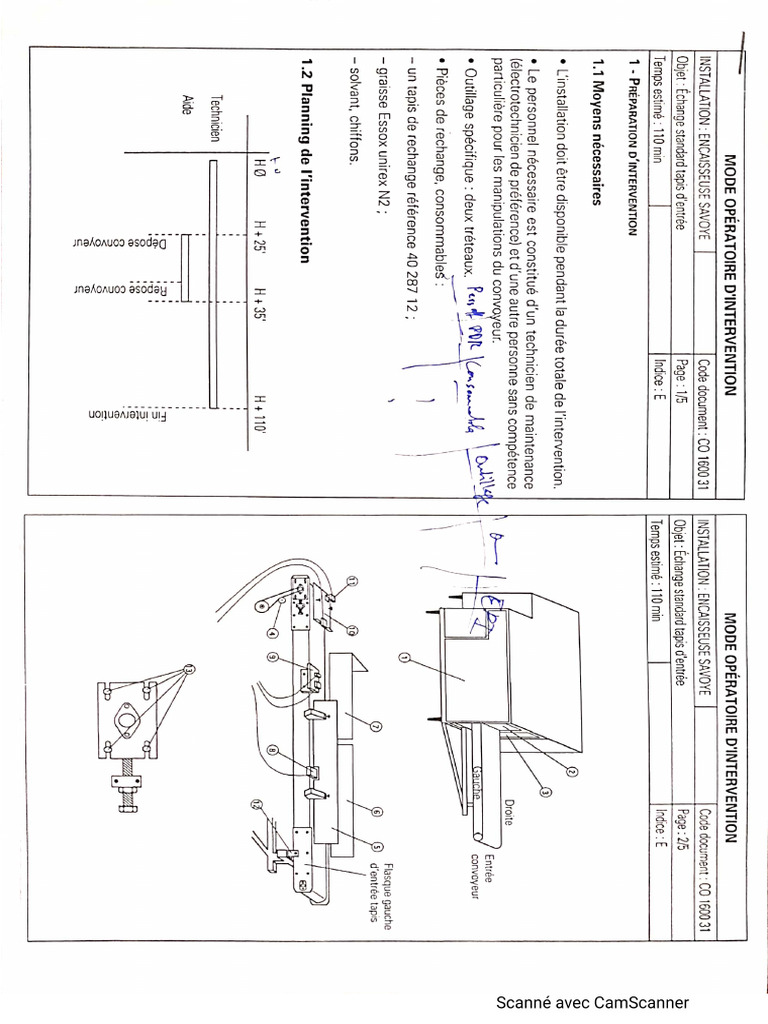 Mode Opératoire - Exemple | PDF