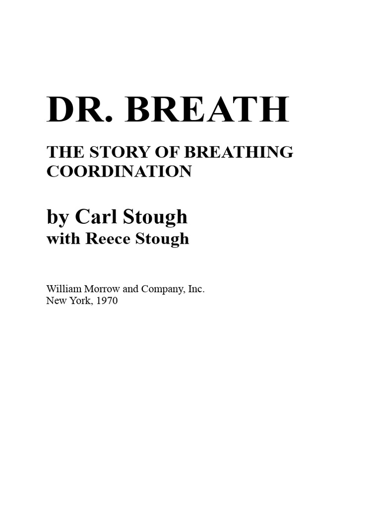 DR Breath Stough | PDF | Breathing | Respiratory System