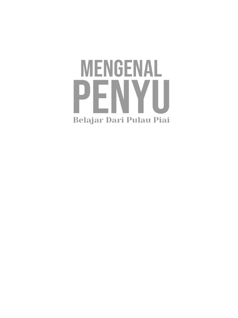 Naskah Buku Mengenal Penyu Final Isbn | PDF