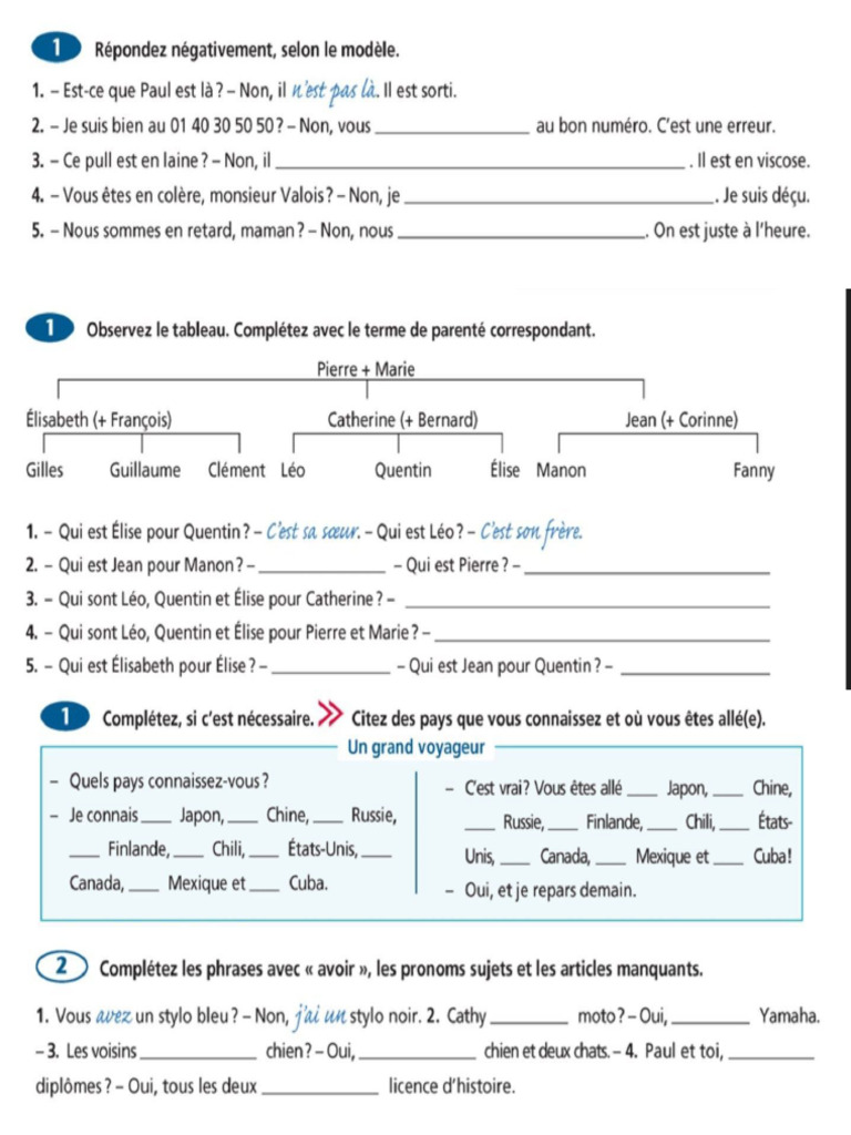 Unité 1 Examen | PDF