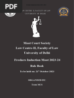 Moot Court Memorial Formatting Guidelines | PDF