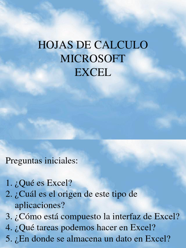 Microsoft Excel2 | PDF | Microsoft Excel | Ingeniería de software