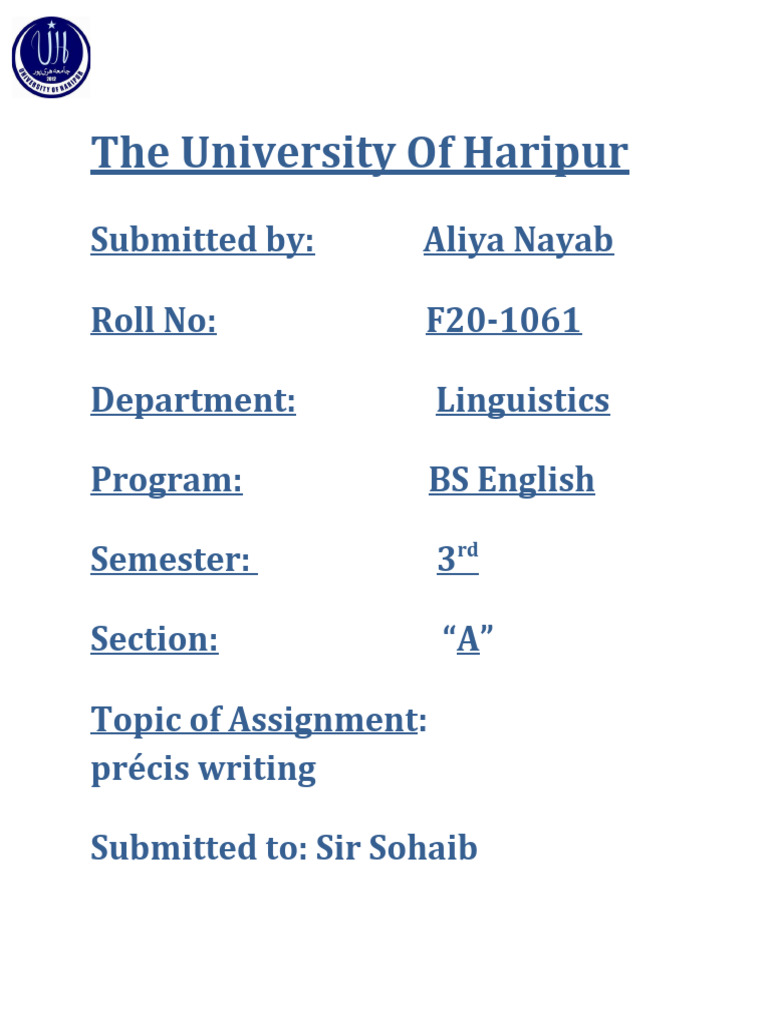 Aliya Nayab, F20-1061 | PDF