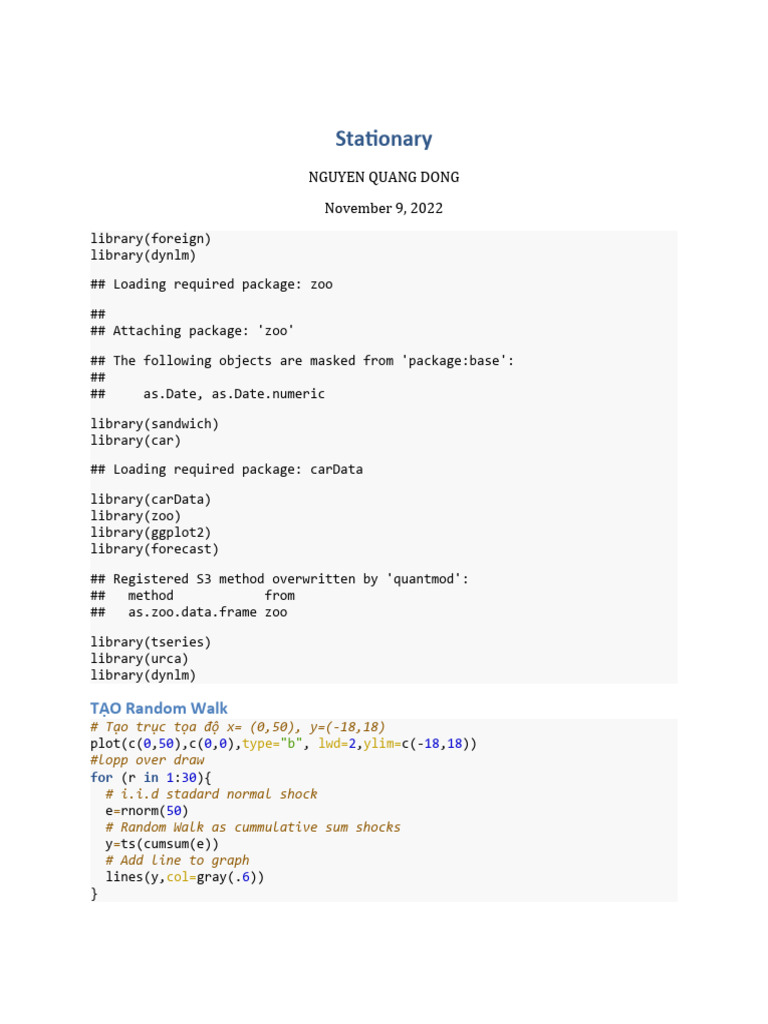 Kinh tế lượng code R | PDF | Errors And Residuals | Coefficient Of Determination