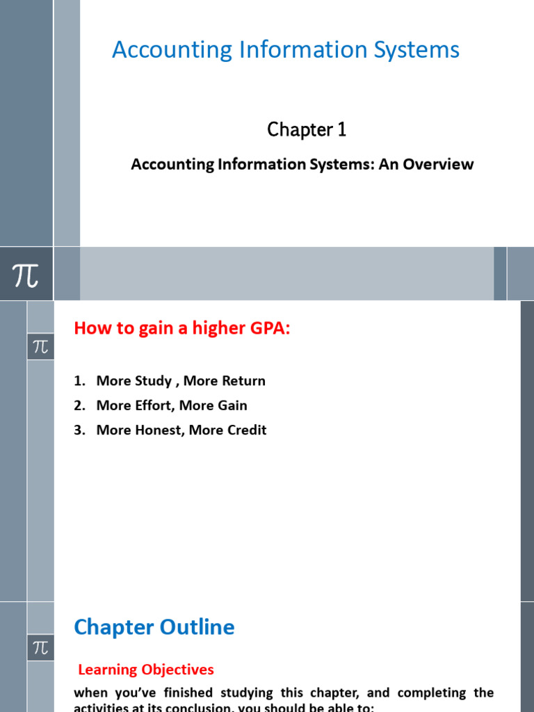 chapter 1 AIS | PDF | Logistics | Information