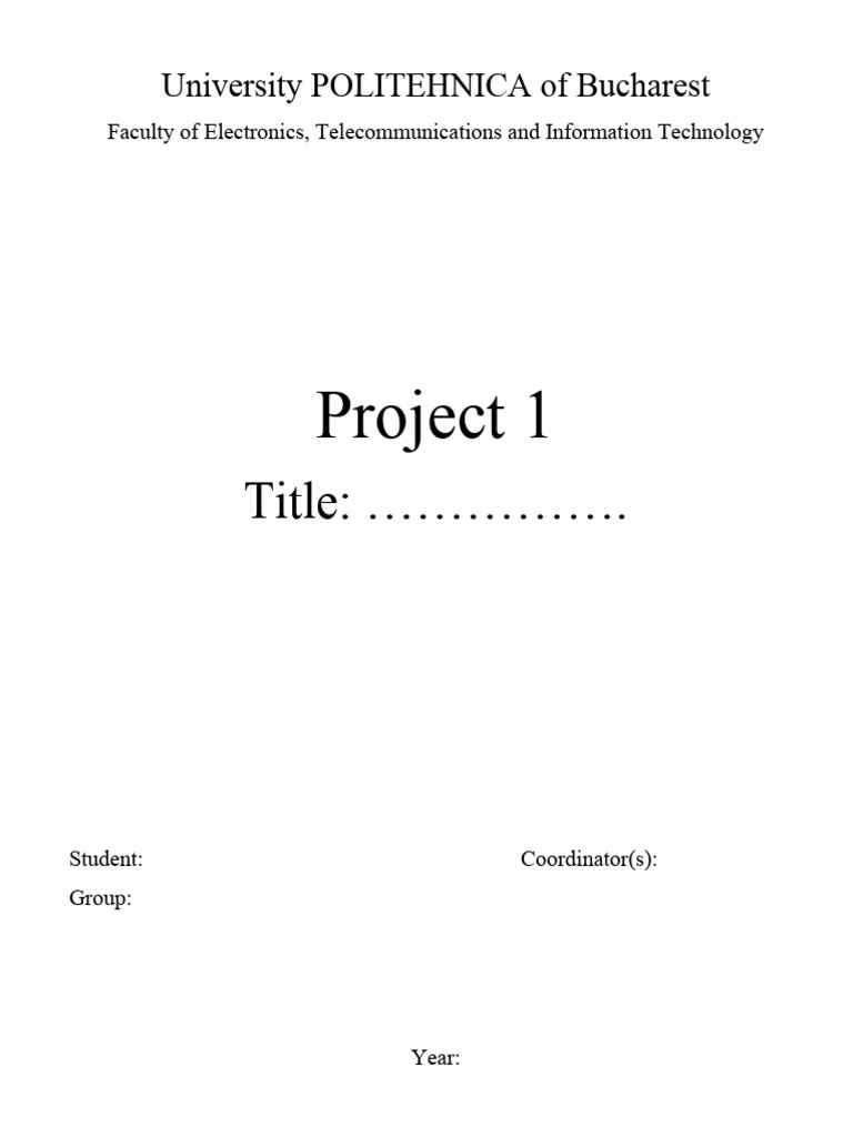 PR1 Template | PDF | Feedback | Spice