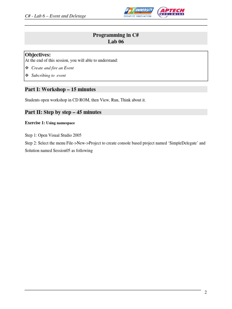 5 C Lab06 | Download Free PDF | C Sharp (Programming Language) | Command Line Interface
