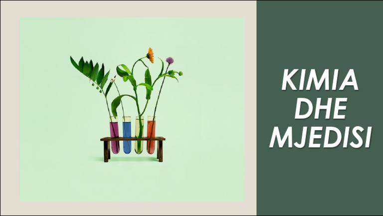 Kimia DHE Mjedisi | PDF