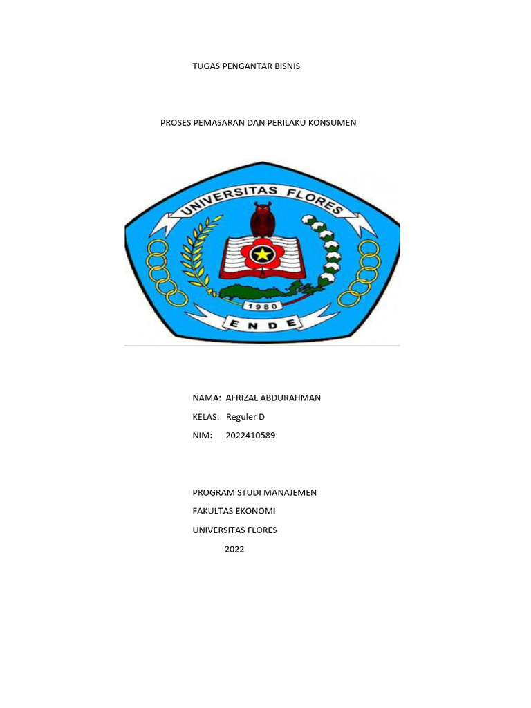 Tugas P.bisnis 5 | PDF