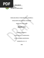 Grade 12 IsiZulu Poetry Study Guide | PDF | Educational Assessment And ...