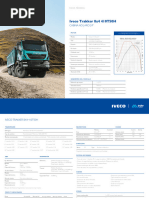 Ficha Tecnica Iveco Trakker 380T41H 6x4 | PDF | Eje | Inyección de combustible
