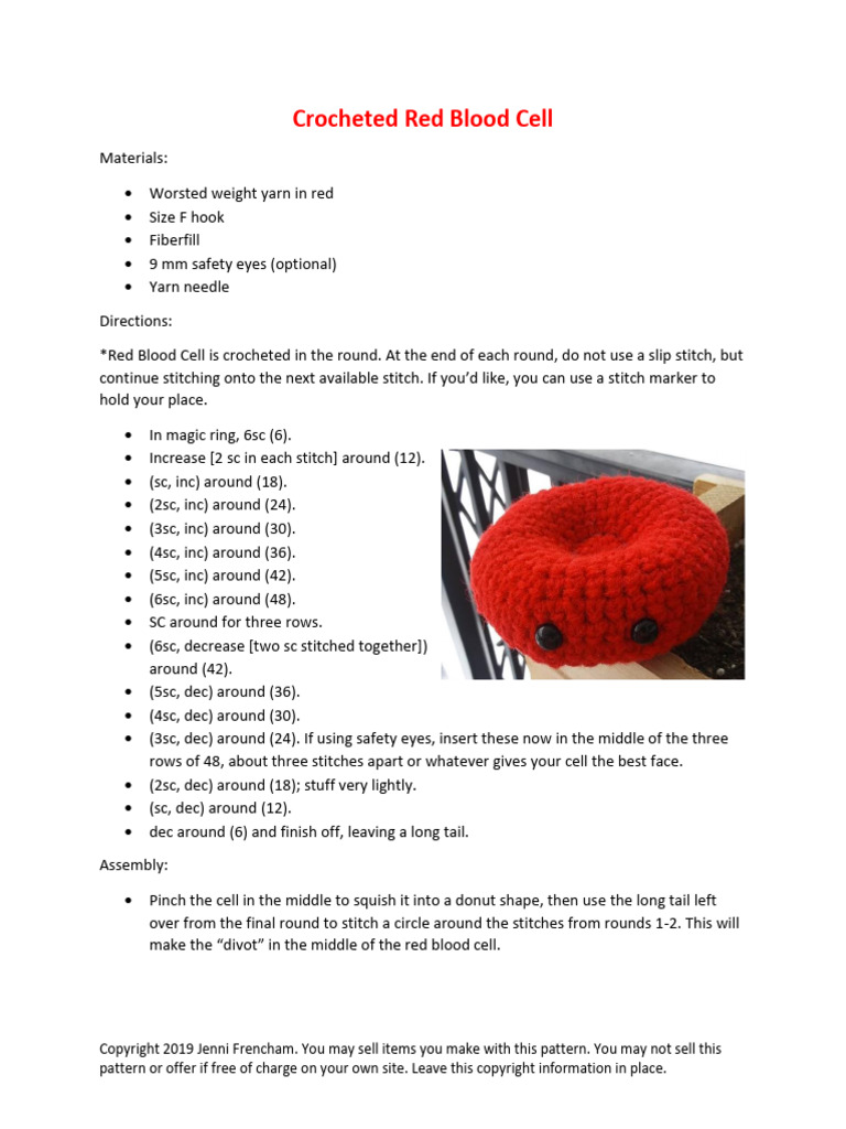 Crocheted_Red_Blood_Cell | PDF