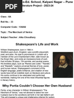 The Three Caskets | PDF | The Merchant Of Venice