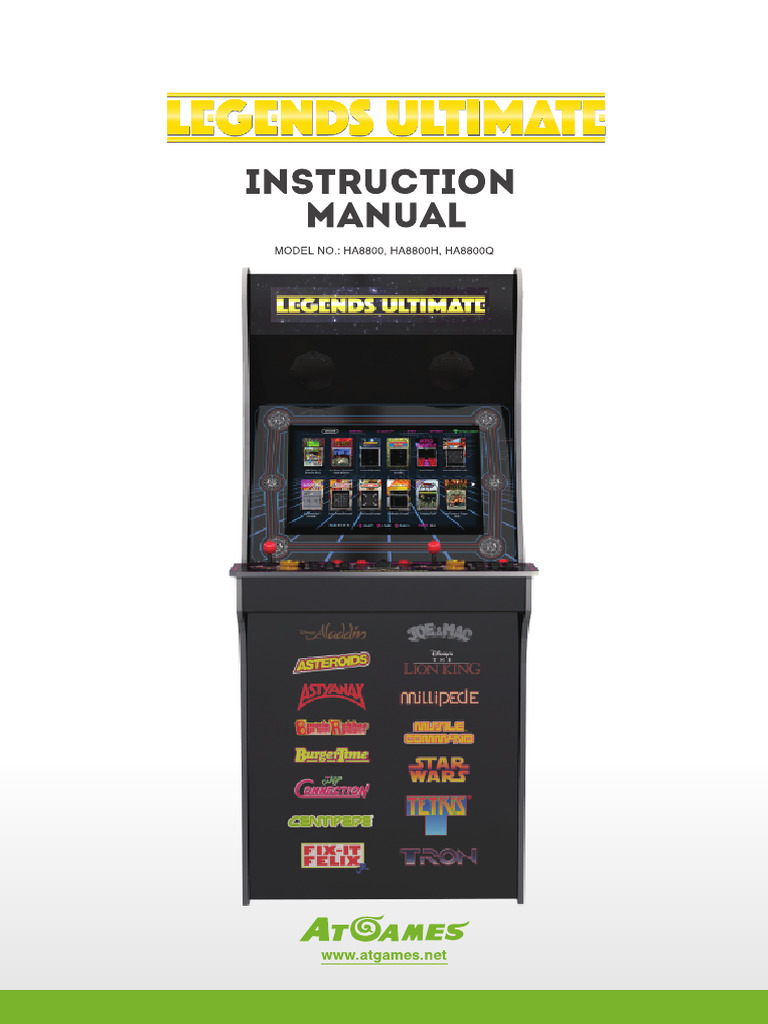 Legends Ultimate Manuals | PDF