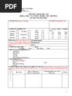 Mẫu Thuyết minh đề tài NCKH SV 2023 | PDF