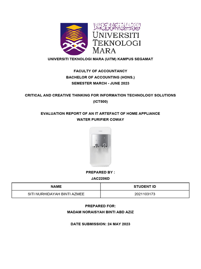 Ict500 Individual Assignment | PDF | Survey Methodology | Usability