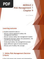 Principles of Sensible Risk Management | PDF