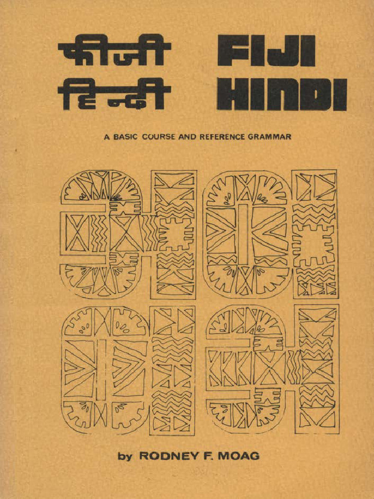 Fiji-Hindi Grammar & Exercises | PDF | Languages Of India