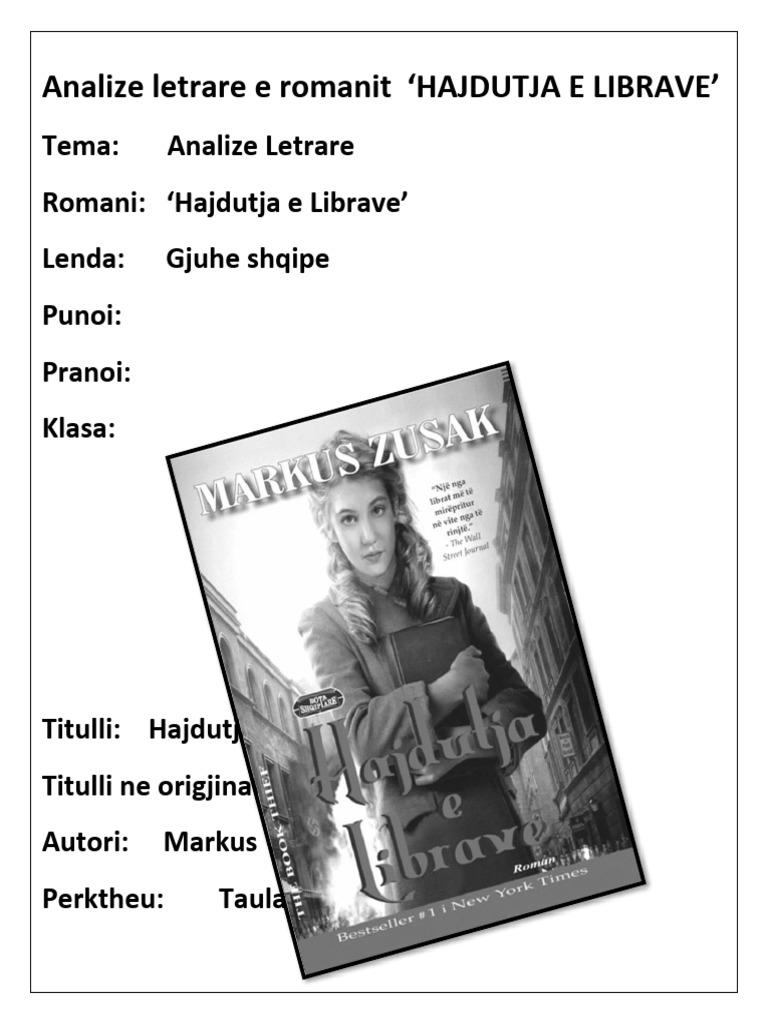 Hajdutja e Librave | PDF