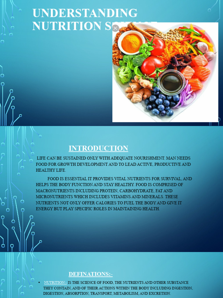 Basics | PDF | Nutrition | Diet & Nutrition