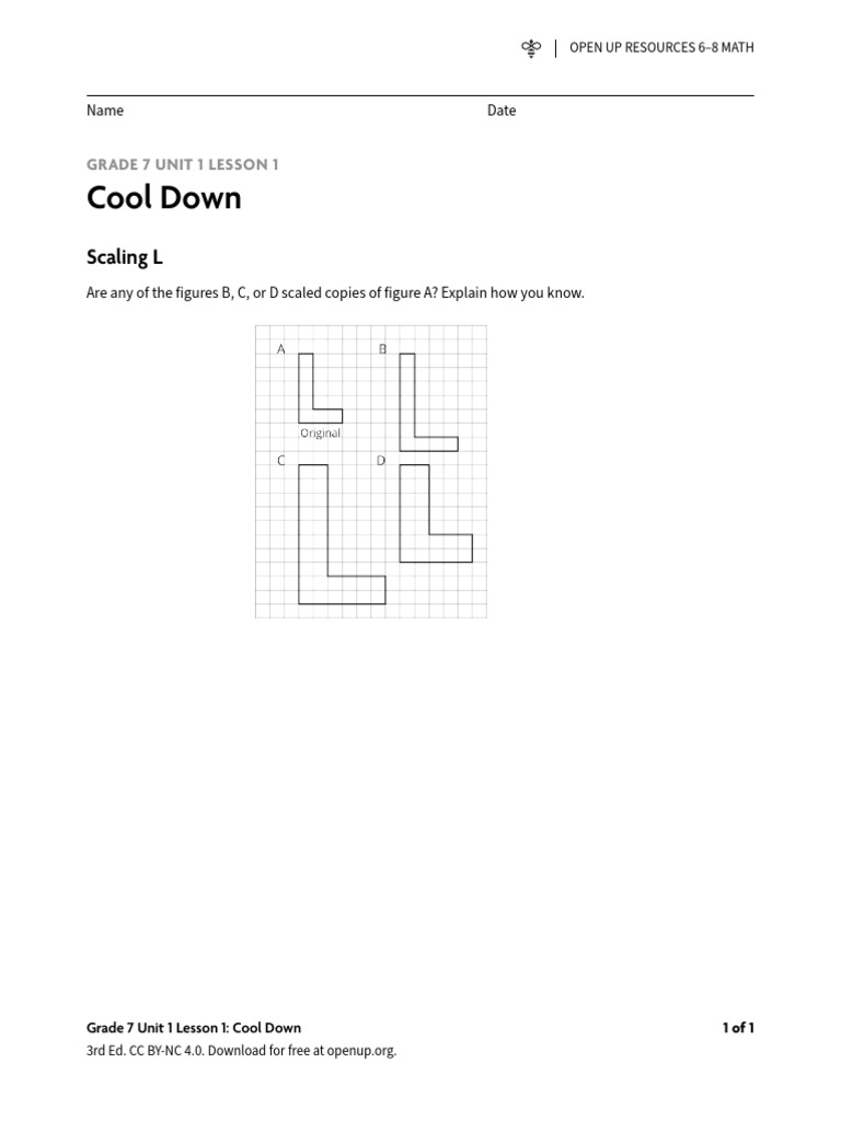 Grade 7 Unit 1: Scale Drawings Guide | PDF | Length | Polygon