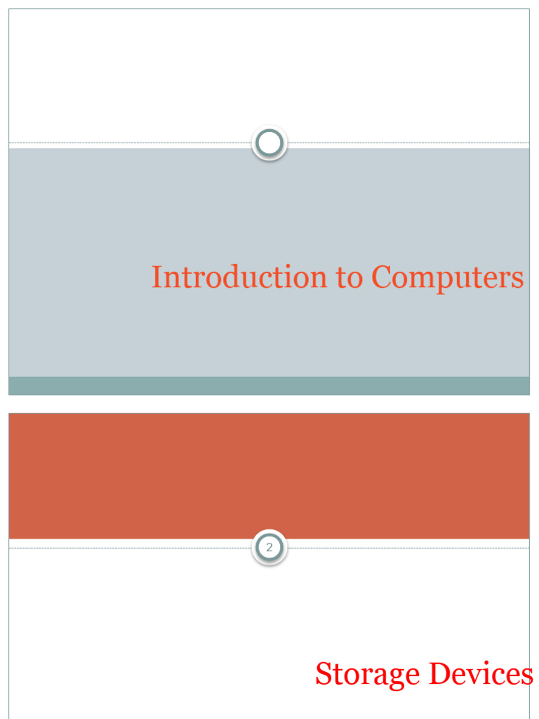 MalikSiraj - 2832 - 19944 - 5 - 4th Lecture - Data Storage | PDF | Hard Disk Drive | Floppy Disk