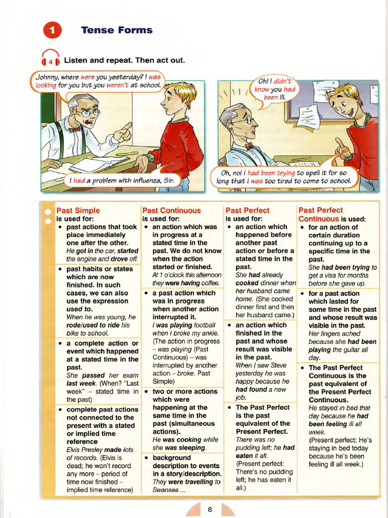Past Tense | PDF | Grammatical Tense